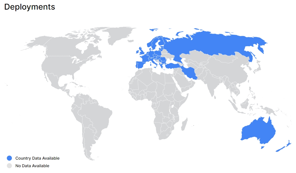 HbbTV deployments overview updated with latest market figures | HbbTV